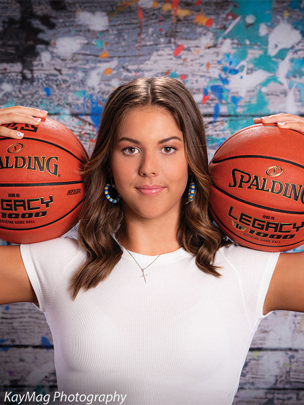 Painter's Loft Artistic Wooden Splatter Photography Backdrop - Denny Manufacturing