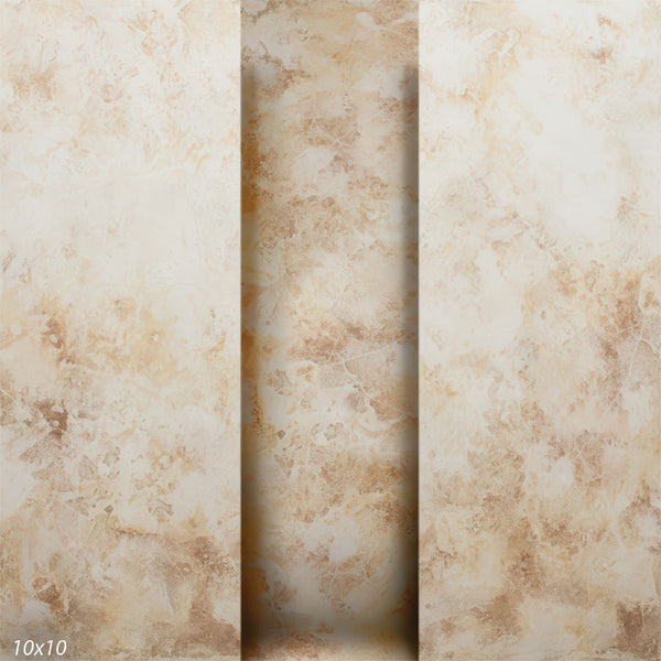 Warm Marble Recessed Panel Backdrop - Denny Mfg