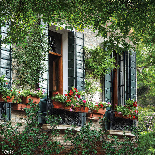 Window Flower Box Backdrop - Denny Manufacturing