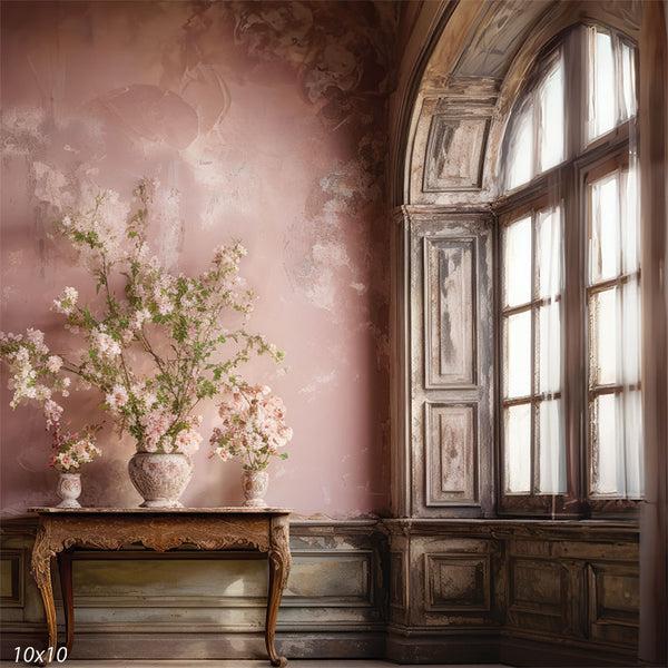 French Pink Foyer Backdrop - Denny Manufacturing