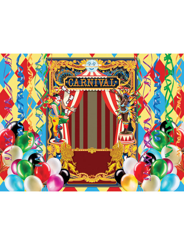 Carnival Themed Backdrop