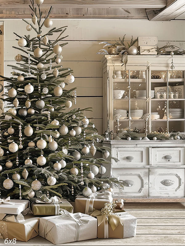 Ivory Christmas Tree Decorations