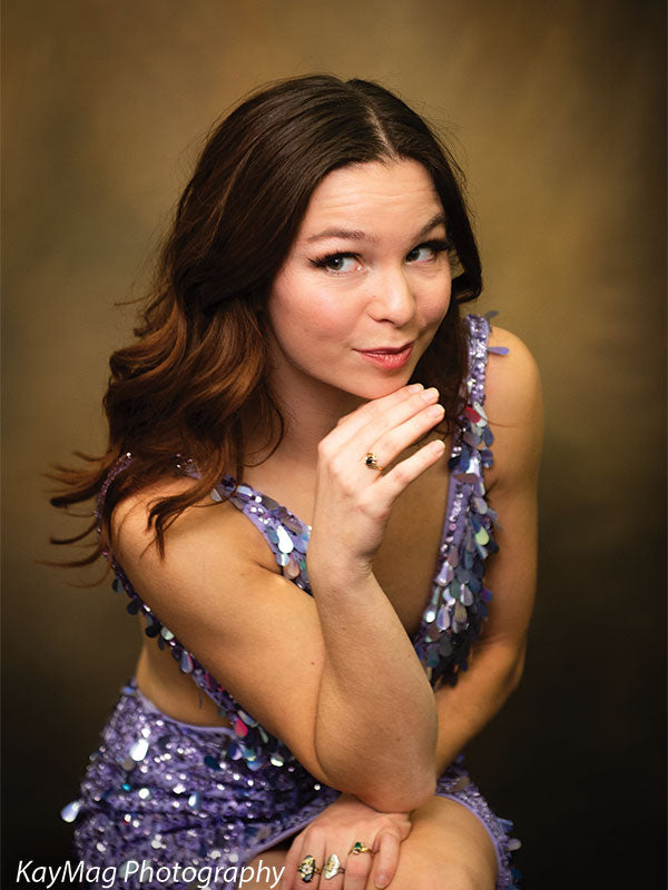 Alizarin Haze Hand Painted Backdrop - Denny Manufacturing