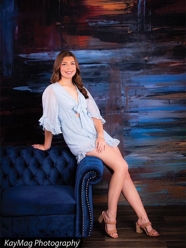 Scratchy Hand Painted Photo Backdrop - Denny Manufacturing