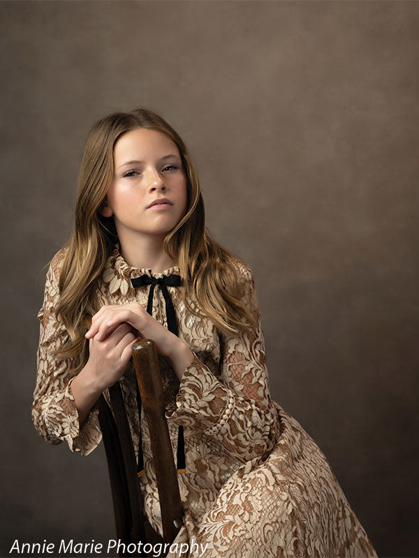 Heathered Grey Light Texture Backdrop Hand Painted Photo Background ...