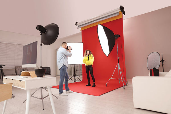 Red Seamless Photography Backdrop Paper | Non-Reflective & Vibrant ...