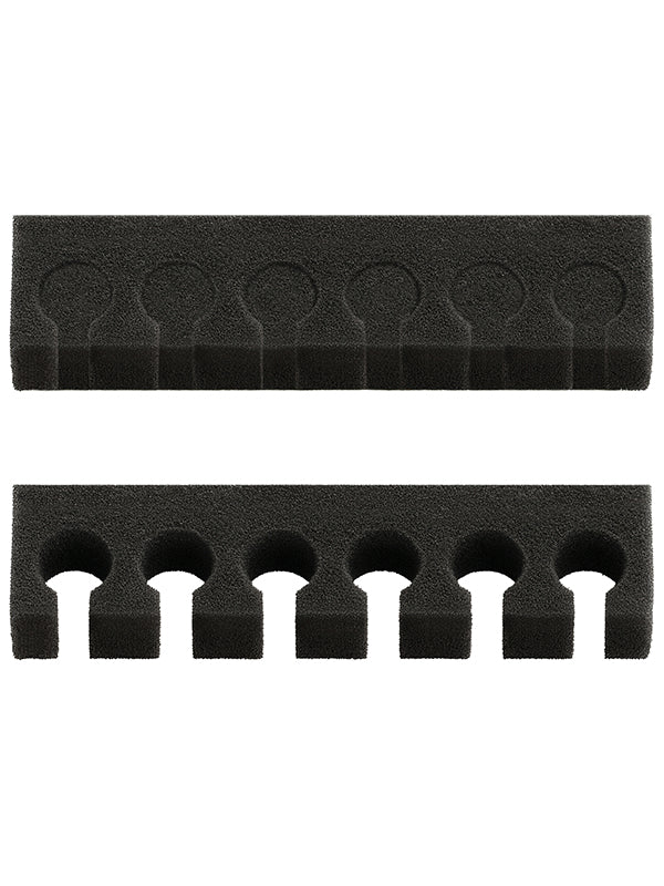 Vertical Wall-Mount Seamless Paper Roll Storage Rack | Holds 6 Rolls ...