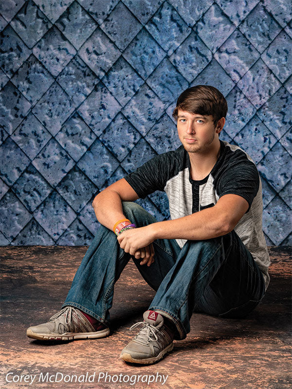 Cryptic Slate Printed Photography Backdrop - Denny Manufacturing