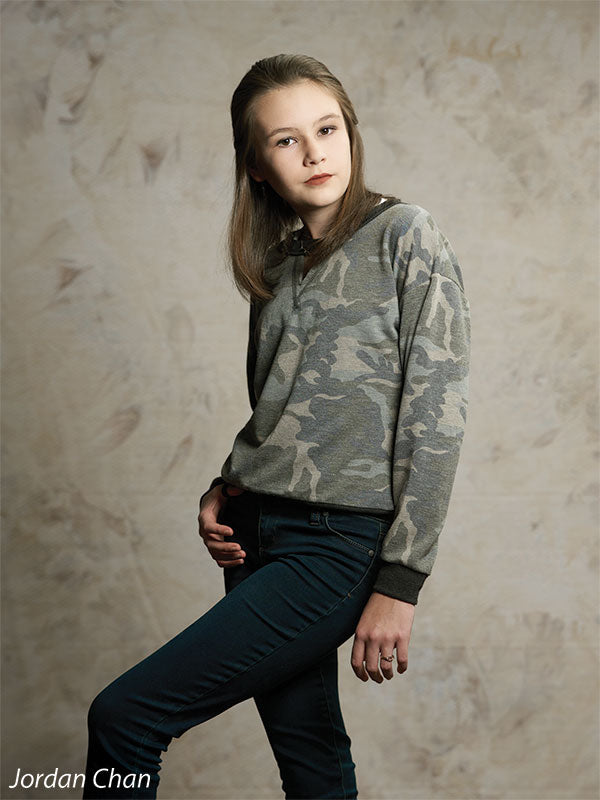 Buttermilk Printed Photography Backdrop - Denny Mfg