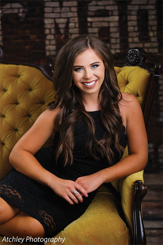 Vintage Brick Wall Sign Photography Backdrop - Denny Mfg