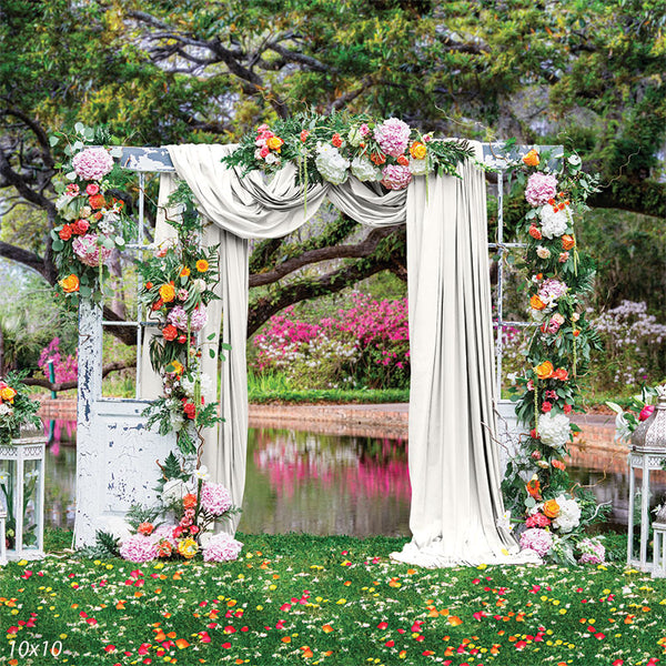 Spring Wedding Backdrop - Denny Manufacturing