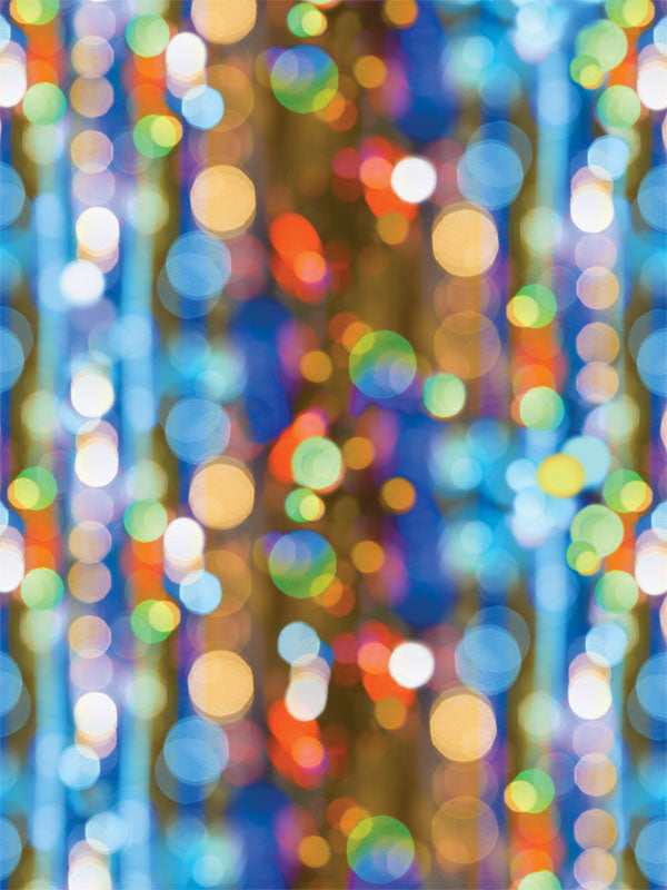 Colorful Bokeh Light Photography Backdrop - Denny Manufacturing
