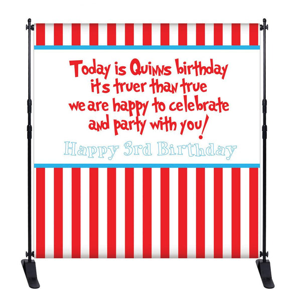 Custom Party Backdrop - Denny Manufacturing