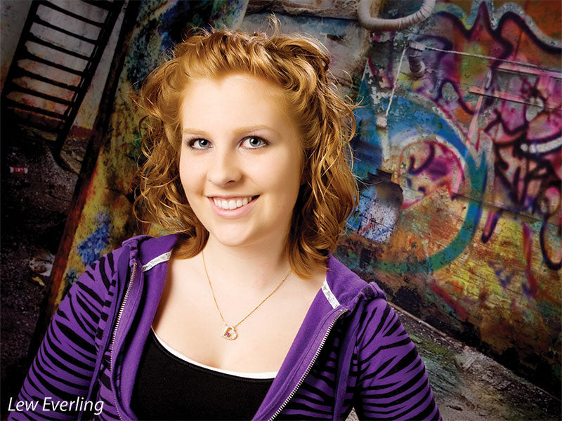 Down Under 1 Photography Backdrop – Urban Graffiti Basement Scene ...