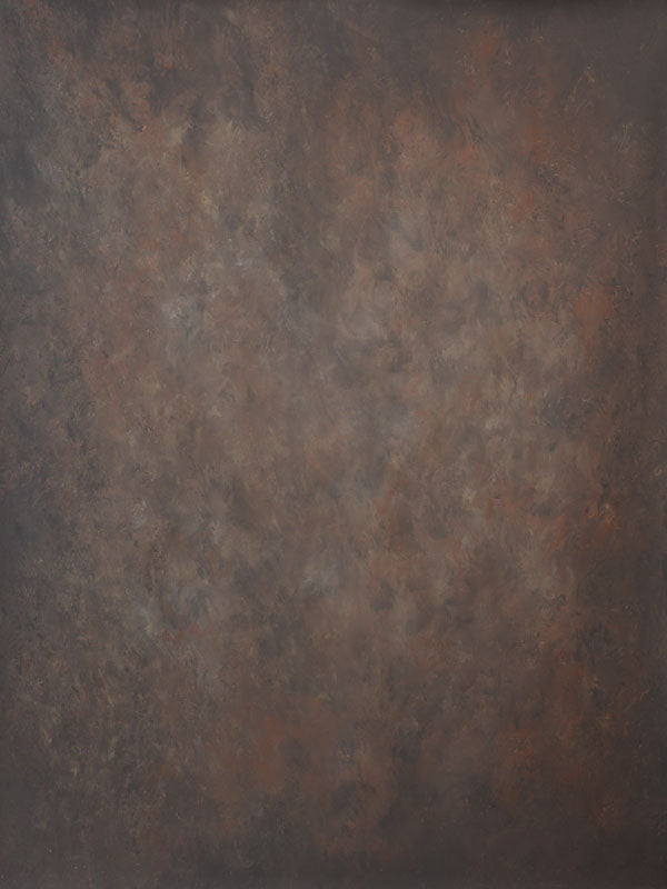 Rust Saddle Brown Hand Painted Backdrop - Denny Manufacturing
