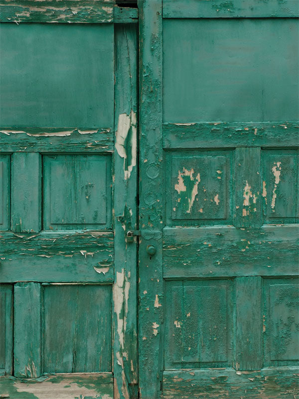 Real Teal Printed Photography Backdrop - Denny Mfg