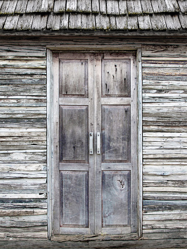 Cabin Door Printed Photography Backdrop - Denny Mfg