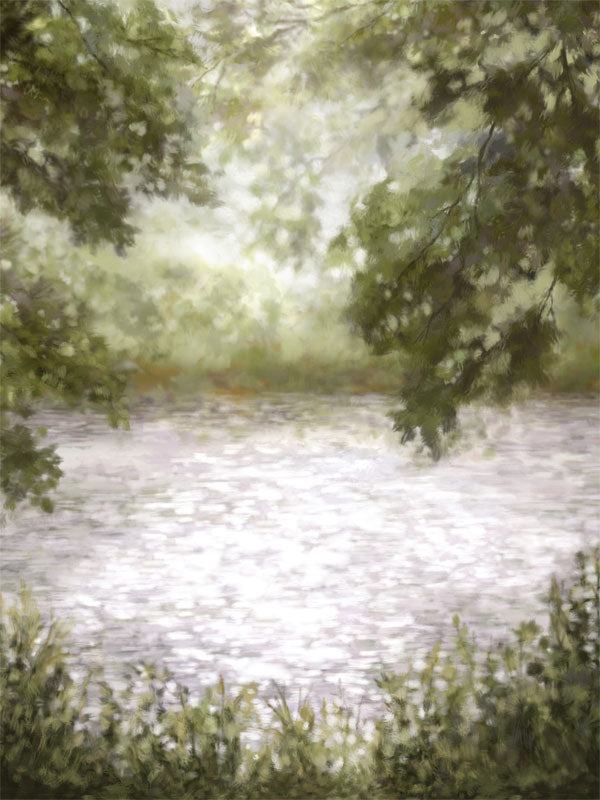 Lakeside Printed Photography Backdrop - Denny Manufacturing