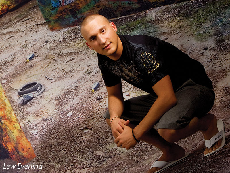 Down Under 1 Photography Backdrop – Urban Graffiti Basement Scene ...