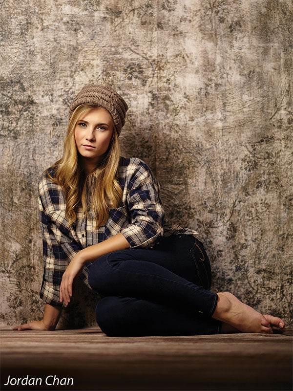 Caliber Photography Backdrop with Distressed Neutral Texture and Subtle ...