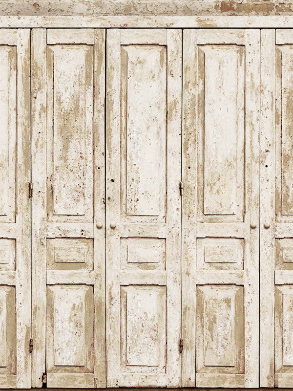 Painted Cabinets Ivory Printed Photography Backdrop - Denny Manufacturing