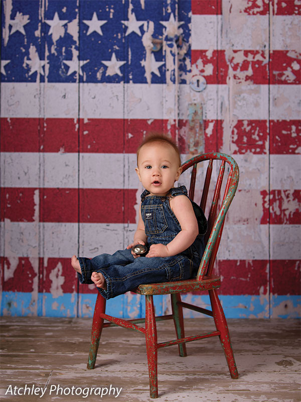 Independence Printed Photography Backdrop - Denny Mfg