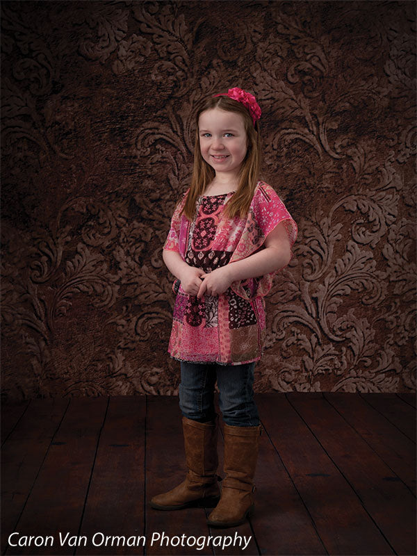 Old School Printed Photography Backdrop - Denny Mfg