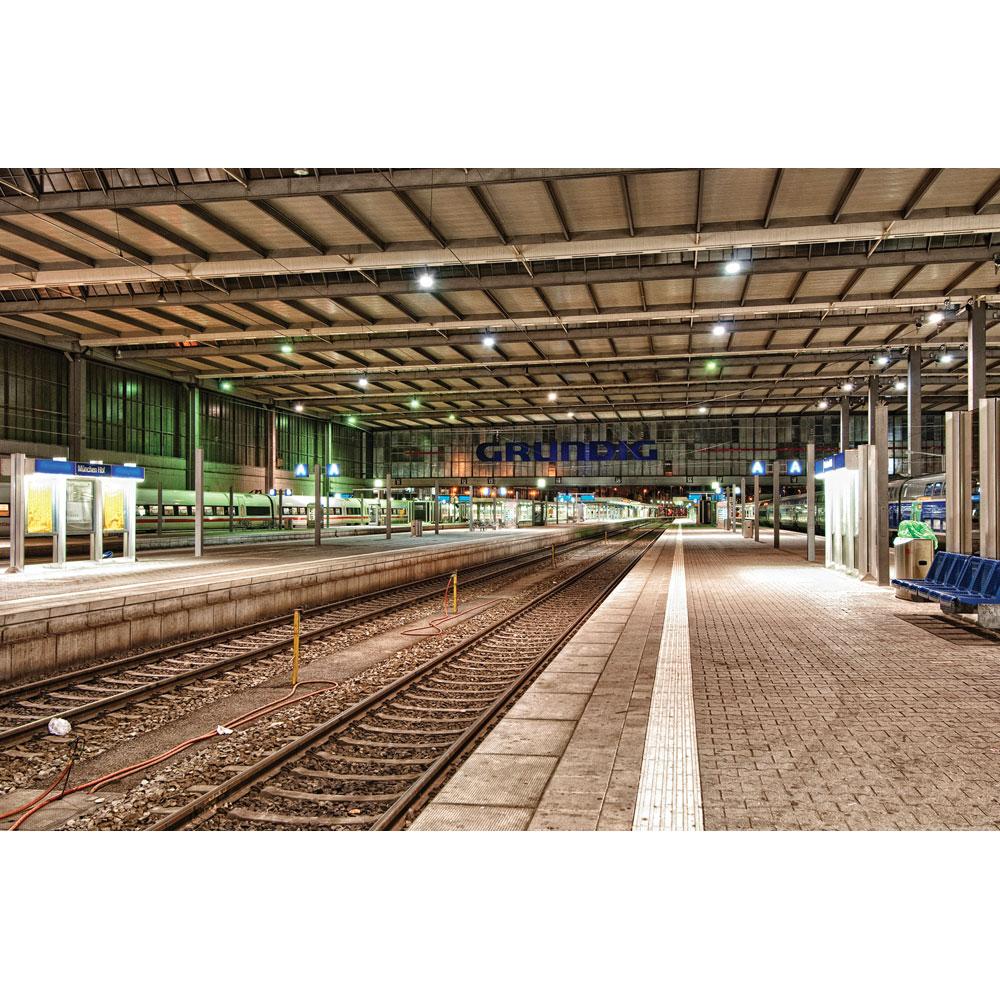 Station Tracks Digital Backdrop Download - Denny Manufacturing