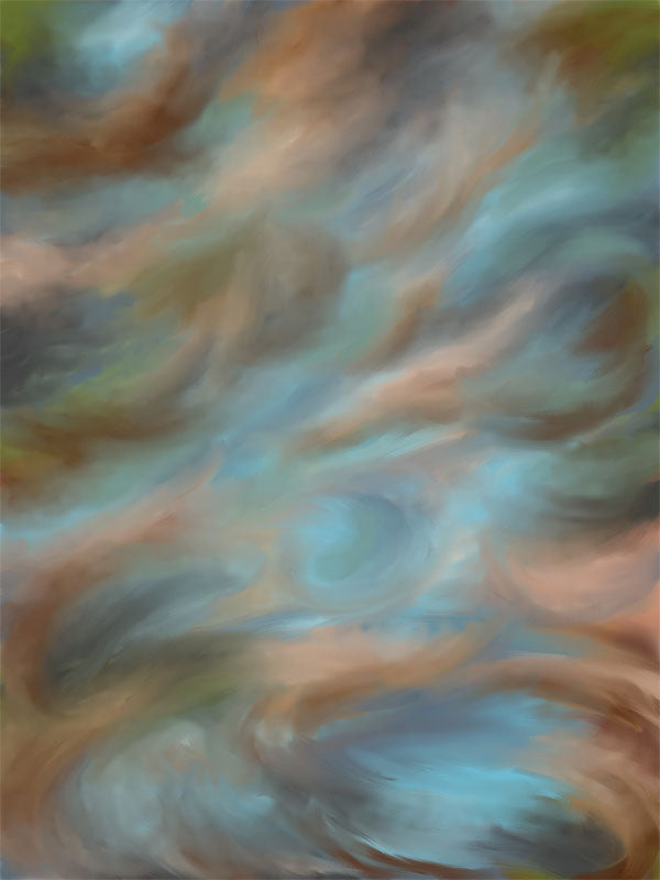 Temporal Shift Hand Painted Photo Backdrop - Denny Manufacturing