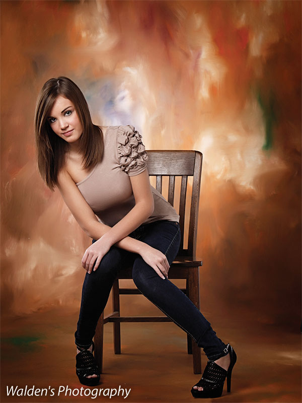 Moderno Hand Painted Photo Backdrop - Denny Manufacturing
